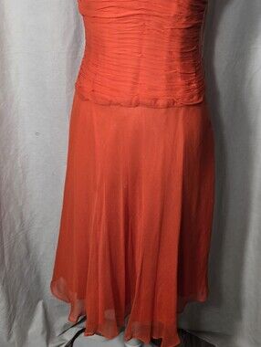 Cache | Dresses | Cache Womens Halter Top Silk Dress Sz 6 | Poshmark